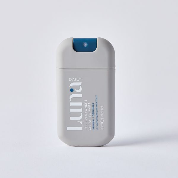 THE EVERYWHERE SPRAY-TO-WIPE MINI | Luna Daily - Travel-Size Eco-Friendly Cleansing Spray