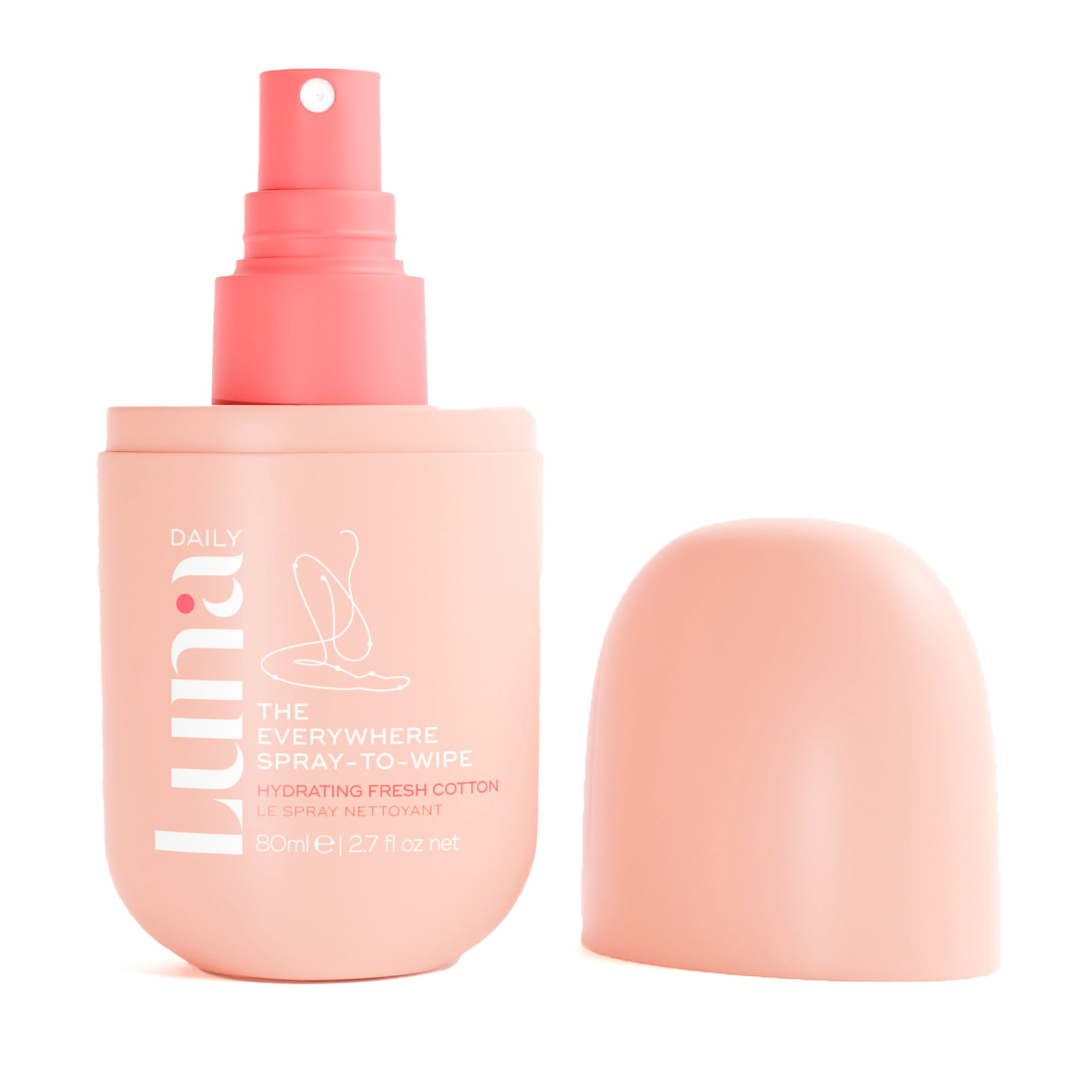 The Everywhere Spray-To-Wipe - Hydrating Soft Cotton – Luna Daily