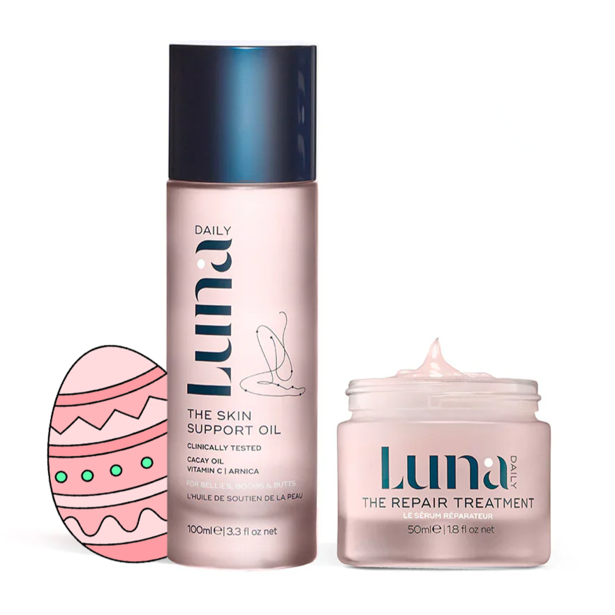 SKIN TREATMENT DUO | Perfect Pair for Stretch Marks & Scars – Luna Daily