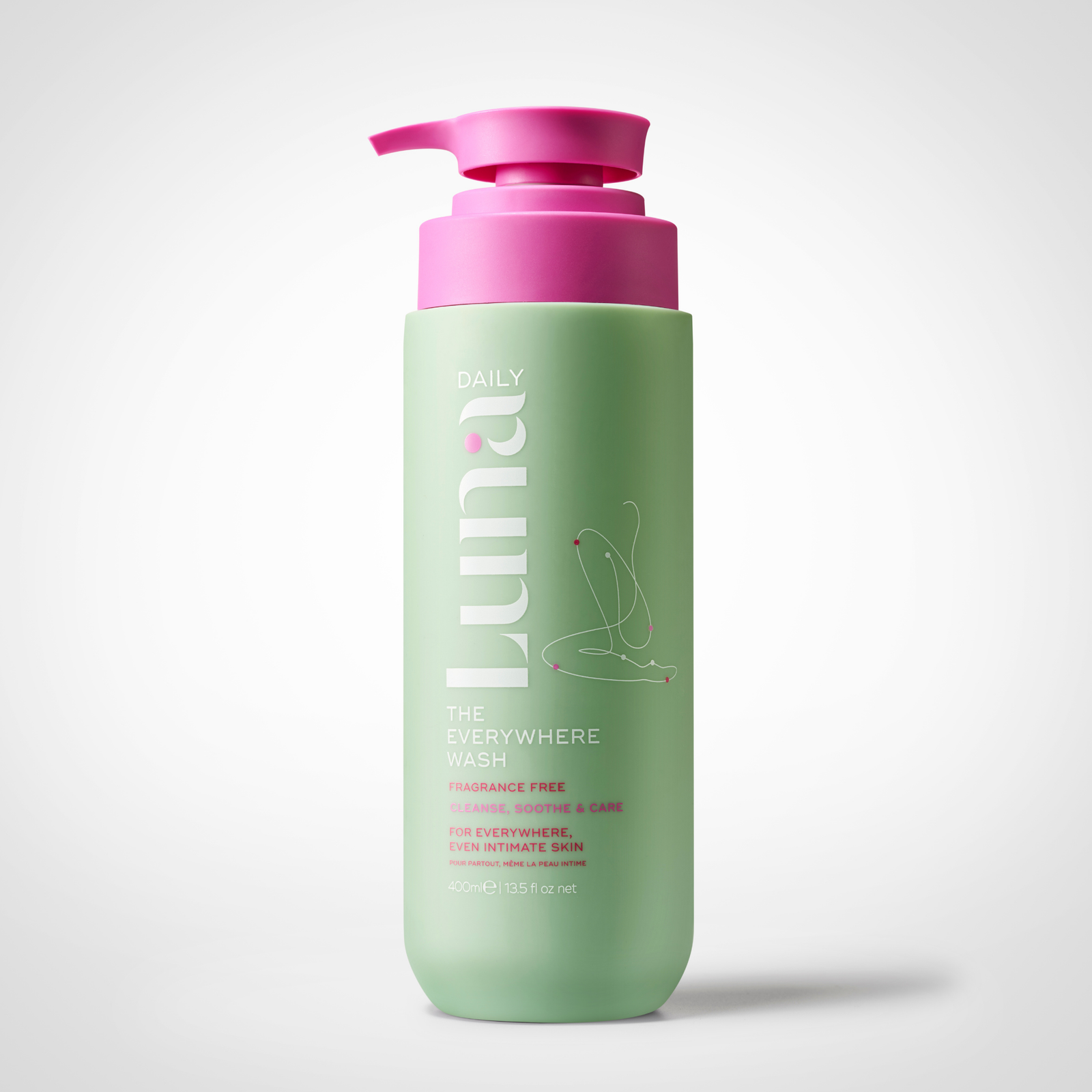 The Fragrance-Free Everywhere Wash™ | Luna Daily - Gentle Cleanser for ...