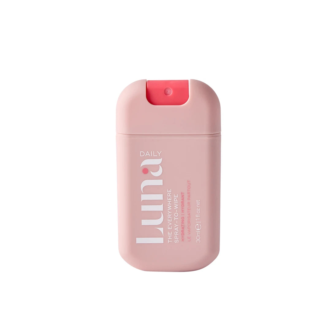 THE HYDRATING EVERYWHERE SPRAY-TO-WIPE MINI | Luna Daily - Travel-Size Cooling Spray